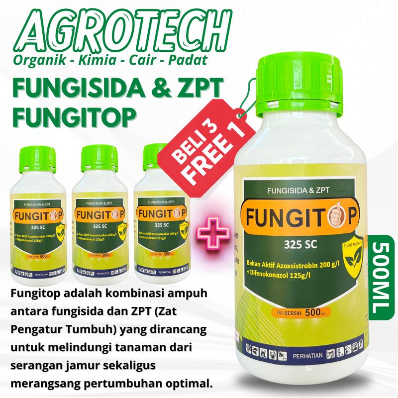 Fungisida Fungitop 325 SC 500 ML Dan ZPT Perlindungan Dari Hama - Shop ...