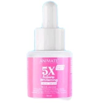 SERUM ANIMATE 5X aktif whitening FACIAL SERUM 20ML 1 tingkat tampak ...