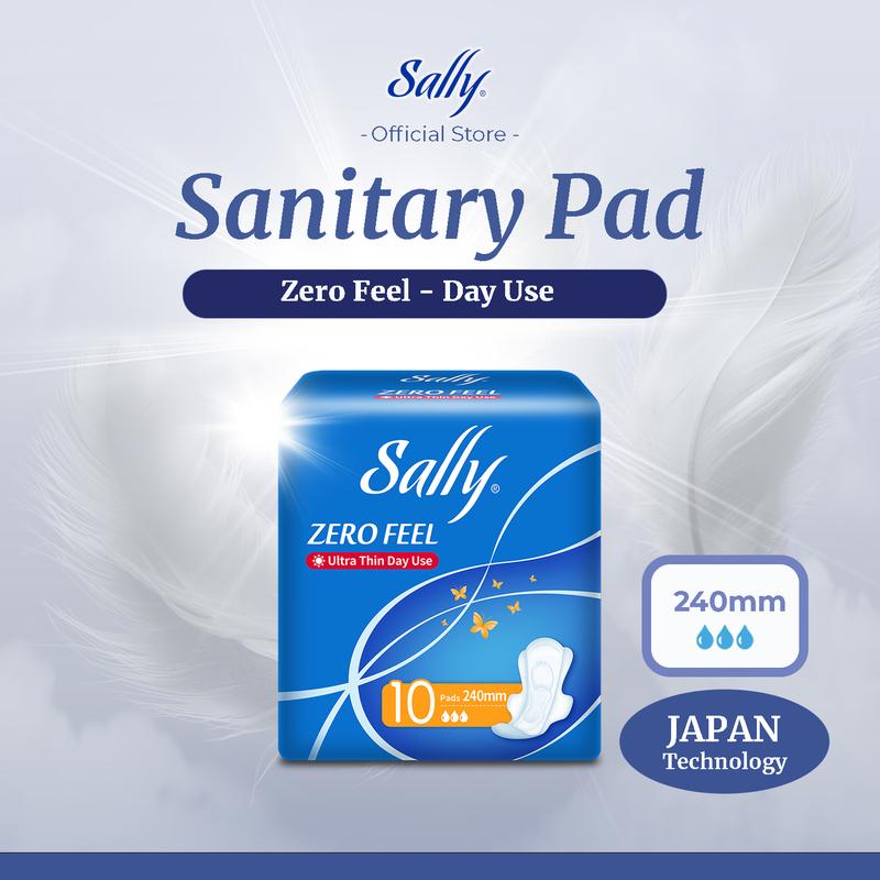 Sally | Sanitary Pad | Zero Feel - Day Use(24cm) Feminine - TikTok Shop ...