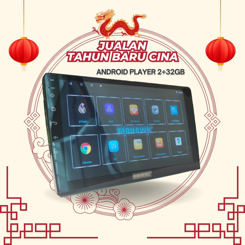 Android Car Player Mohawk Green Series 2gb+32gb + Speaker 2psg ...