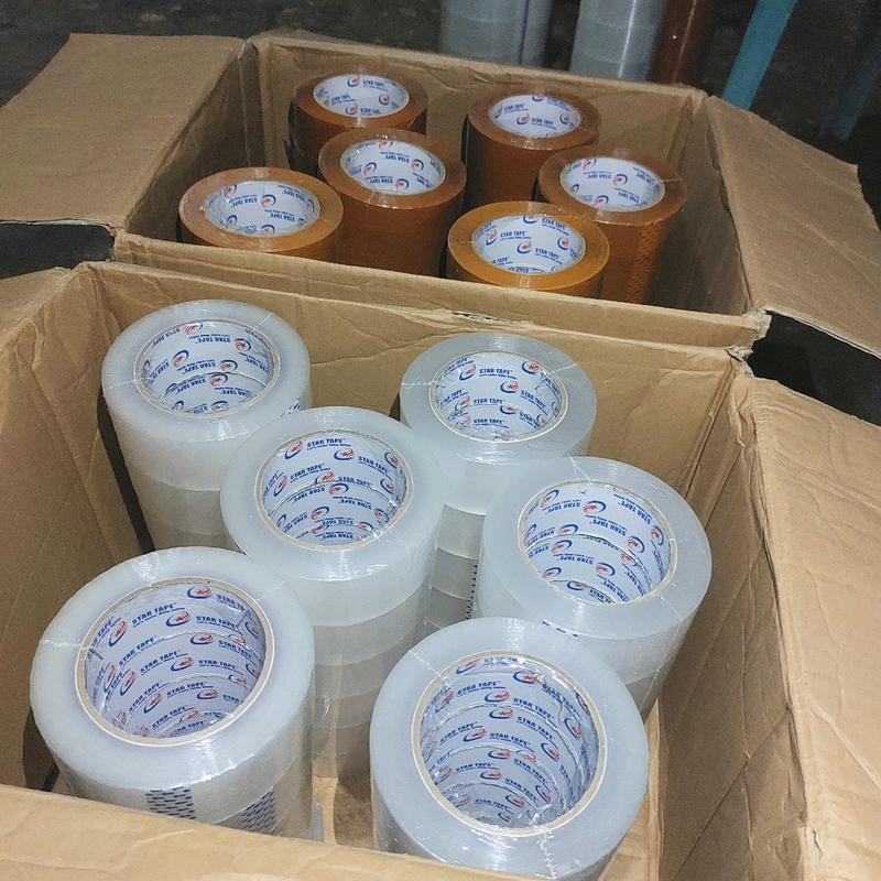 Lakban 1 Dus 200 yard STAR TAPE | 6 slop dan 9 slop - Shop | Tokopedia