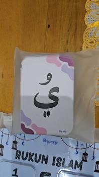 FLASHCARD HURUF HIJAIYAH DENGAN HAROKAT FATHAH, KASROH, DHOMMAH - Shop ...