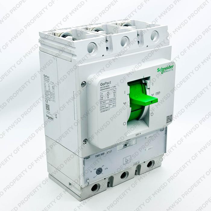 Jual Schneider MCCB GOPACT800N 3P 630A 50KA ADJUSTABLE TMD G80N3TM630 ...