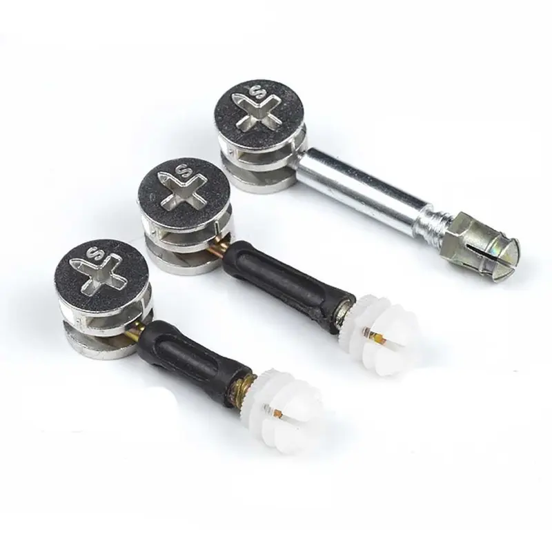 Eccentric Self Tapping Rod Desk Link Fixer Wheel Nut Connection ...