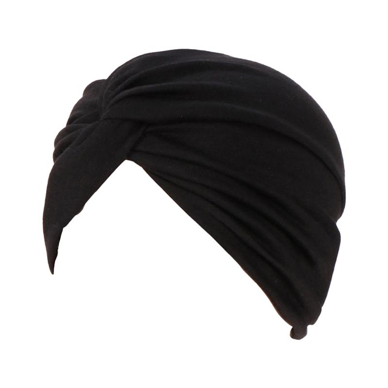 Muslim Turban Hijabs Caps Forehead Color Turbans Knot Hats Islamic ...