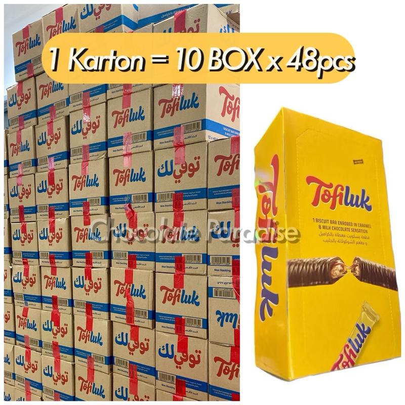 TOFILUK KARTON (10 BOX x 48 PCS) Chocolate - TikTok Shop Malaysia