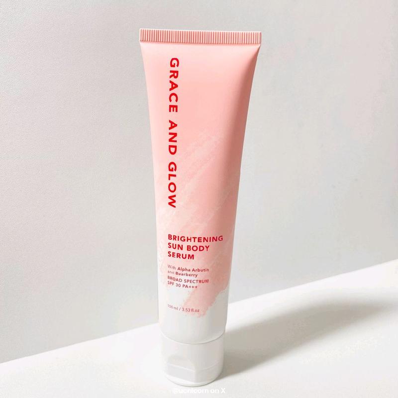 Grace and glow brightening sun body serum body lotion spf 30 - Shop ...
