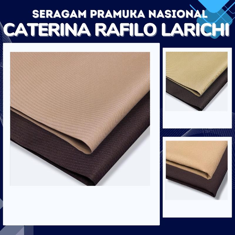 Kain Seragam Resmi Pramuka Nasional Merk Rafilo Caterina Larichi - Shop ...