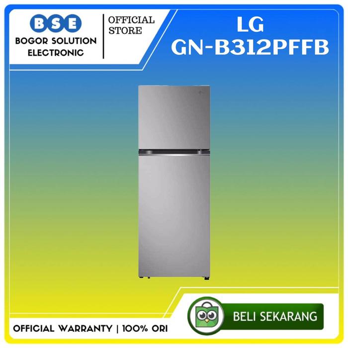 Promo Kulkas 2 Pintu LG GNB312PFFB Smart Inverter Kulkas LG GN-B312PFFB ...