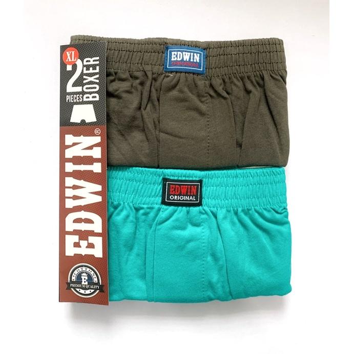 Edwin Knitted Boxer Soft Feel Men’s Underwear (2 Pcs) EV1259-2 - TikTok ...