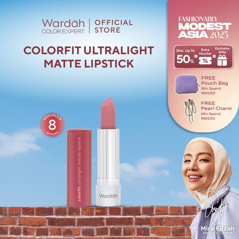Wardah Colorfit Ultralight Matte Lipstick-Ultra Lightweight, - TikTok ...