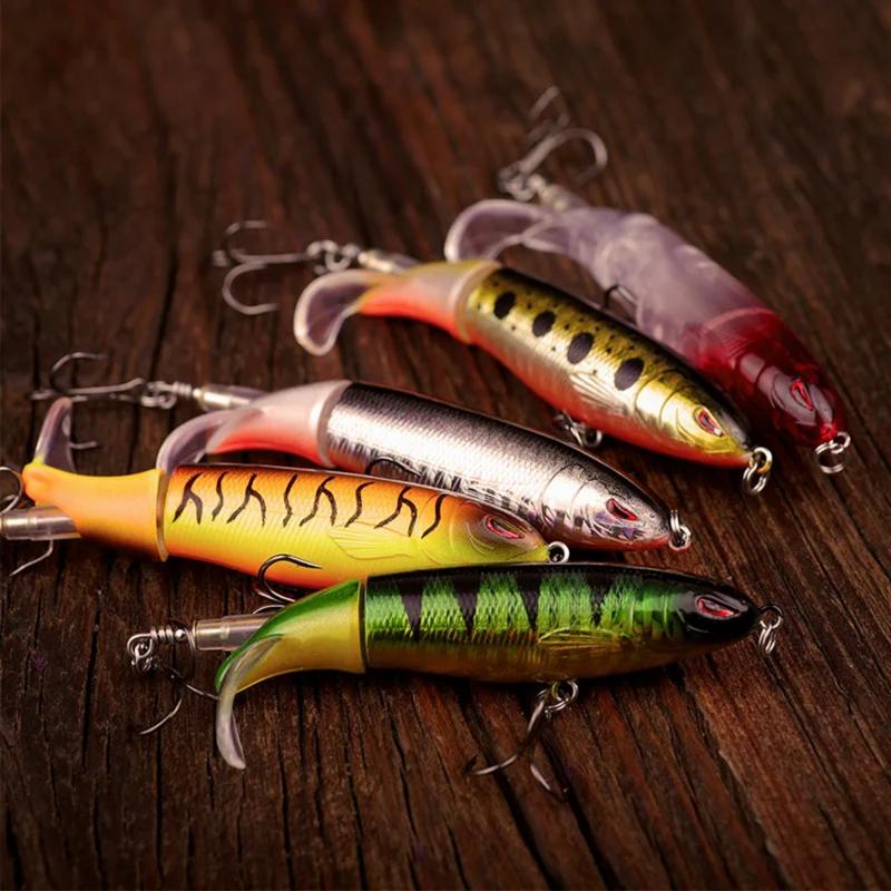 Topwater Fishing Lure Whopper Popper Artificial Bait Hard Plopper ...