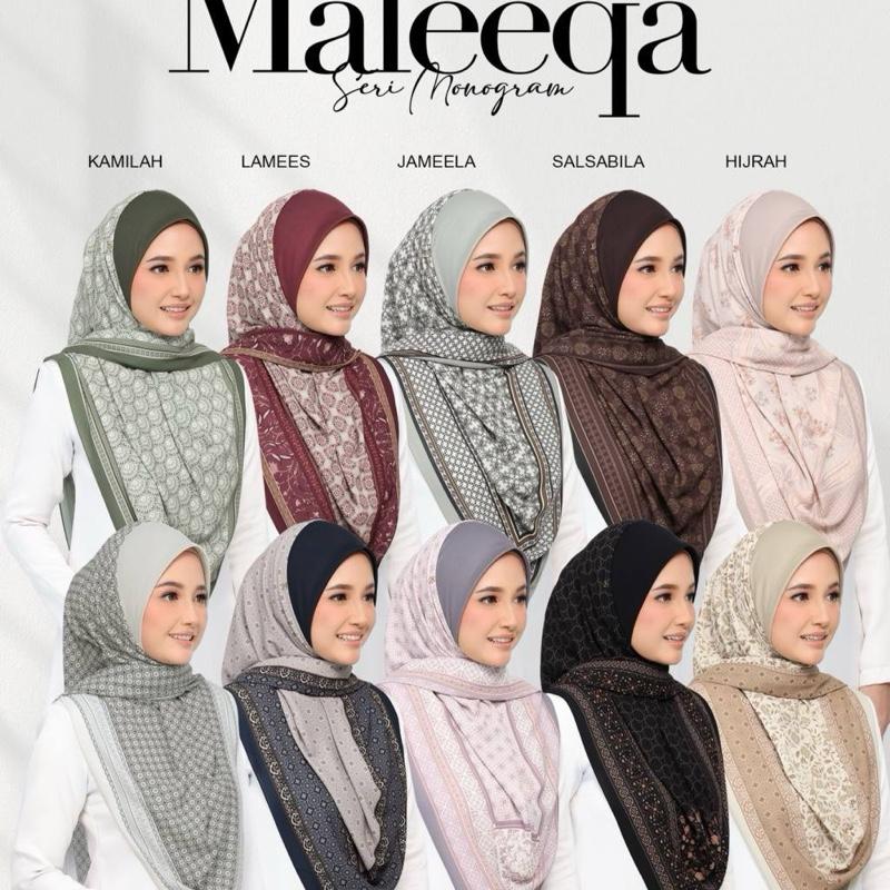 MALEEQA INSTANT JIMMYSCARVES MONOGRAM EDITION 2025 INSTANT BAWAL ...