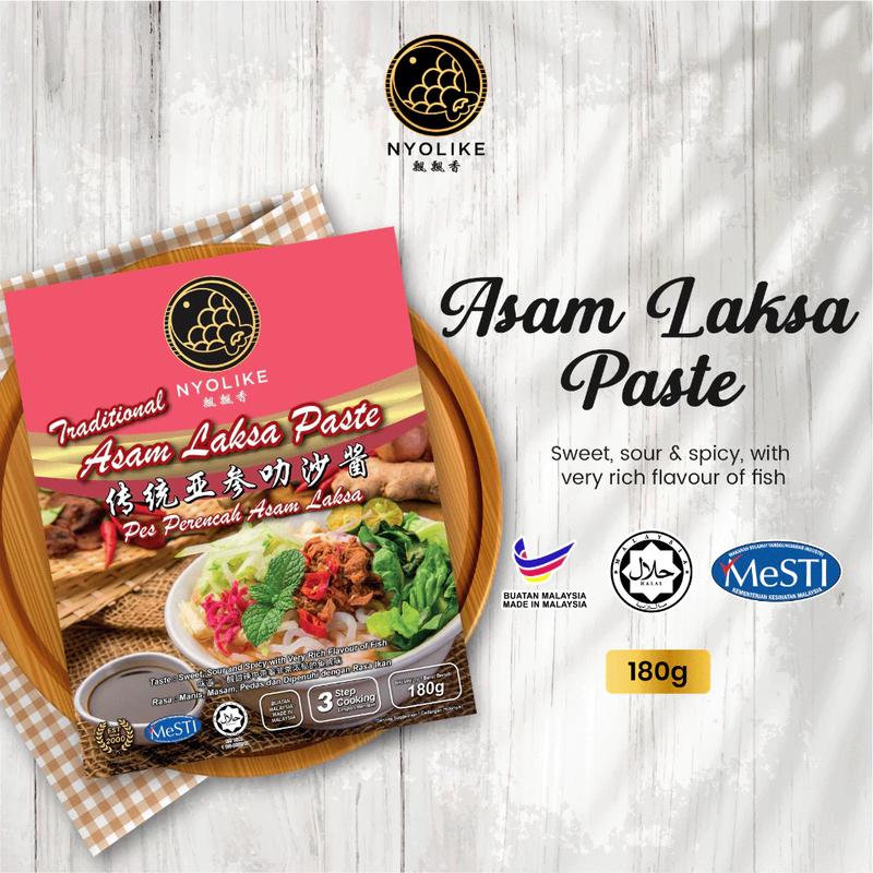 Nyolike Asam Laksa Paste - 180g - TikTok Shop Malaysia