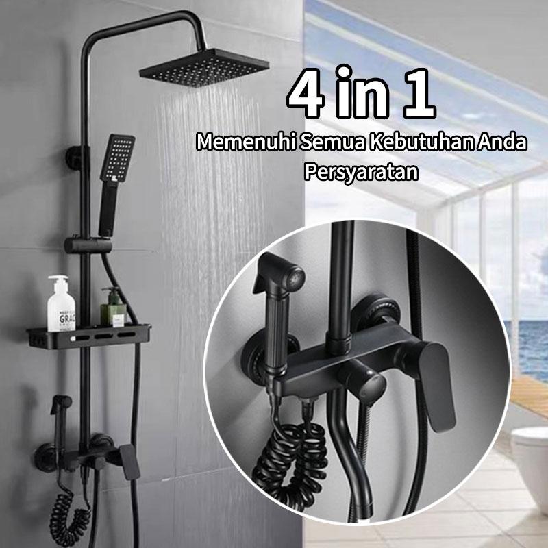 SUS304 Shower Kamar Mandi Rain + Keran Cabang Shower Mandi Set - Shop ...