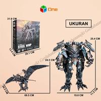 Promo Robot transformers Baiwei Steel Whip Dinobot Strafe TW-1104 ...