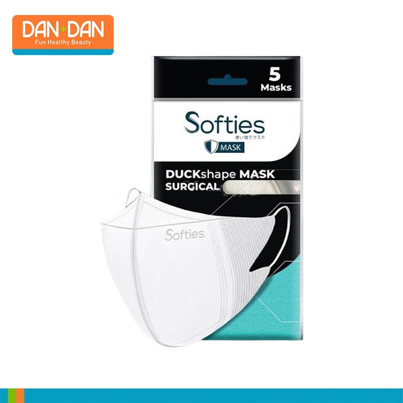 Softies Surgical Mask DuckShape isi 5s - Shop | Tokopedia