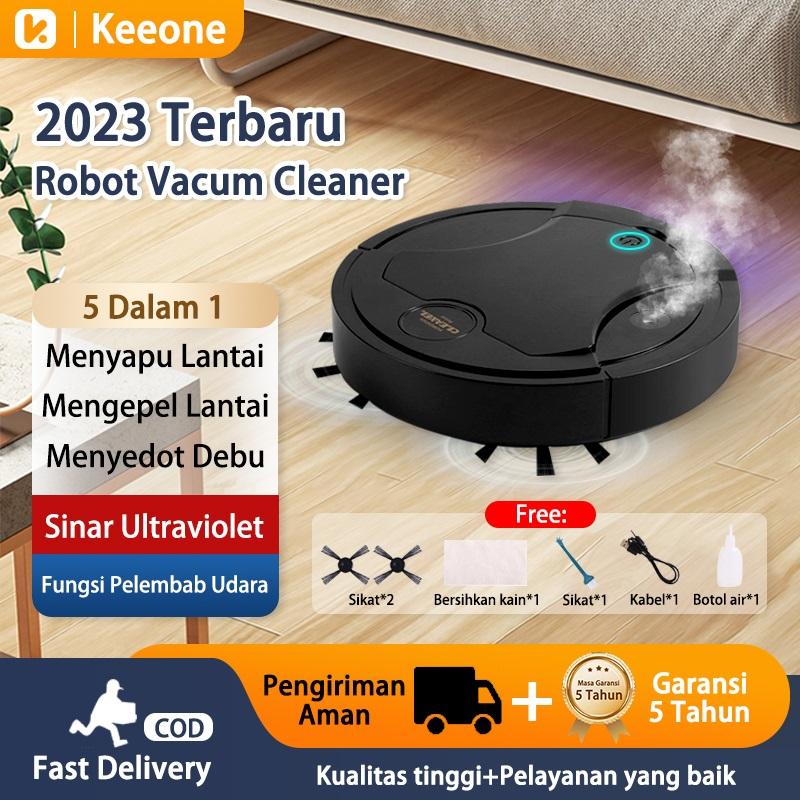 Robot Vacum Cleaner 5 in 1 Portable Penyedot Debu Rumah Sapu - Shop ...