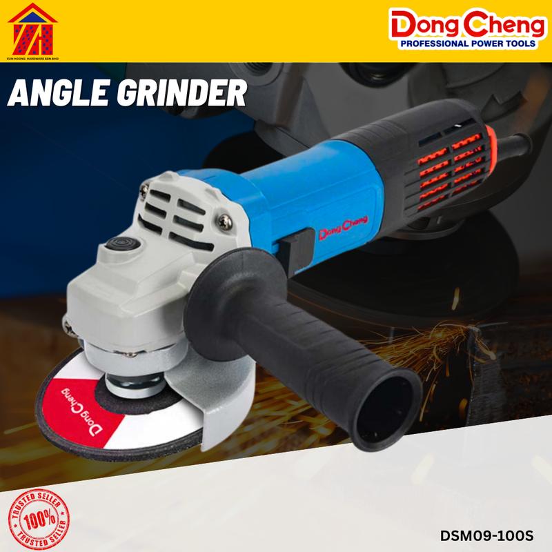 DongCheng Angle Grinder DSM09-100S 800W Mesin potong Besi Gosok ...