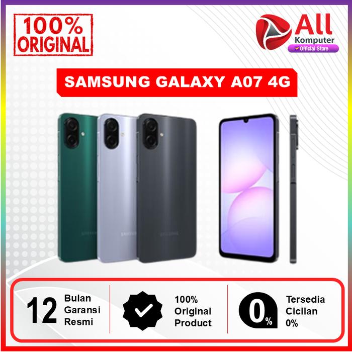 Promo Samsung Galaxy A07 LTE 6.7” | RAM 4/6GB | 5000mAh | Kamera 50MP ...