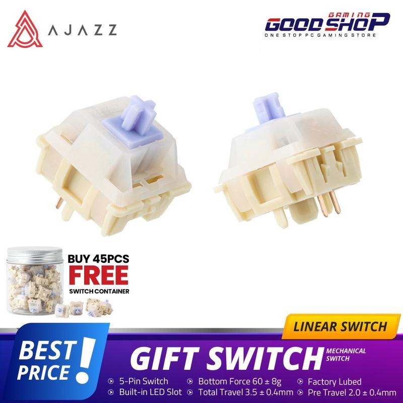 Ajazz Gift Gaming Switch Set ( Linear 5 Pin ) - Shop | Tokopedia