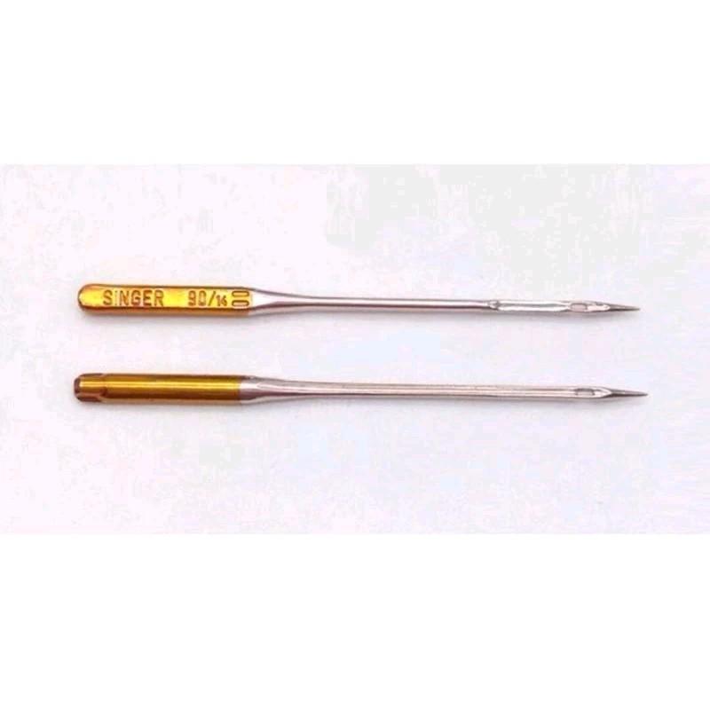 SINGER 2045 Ball Point Needles Jarum Emas Yellow Needles Jarum - TikTok ...