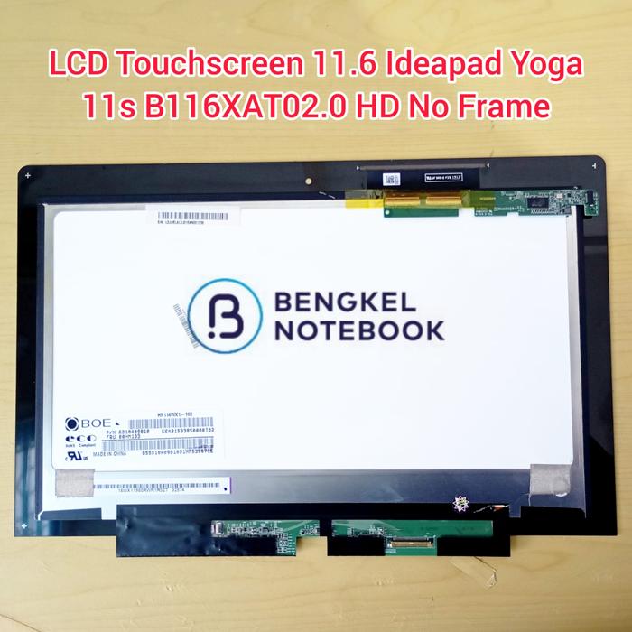 Jual LCD Touchscreen 11.6” LED Ideapad Yoga 11s B116XAT02.0 HD No Frame ...