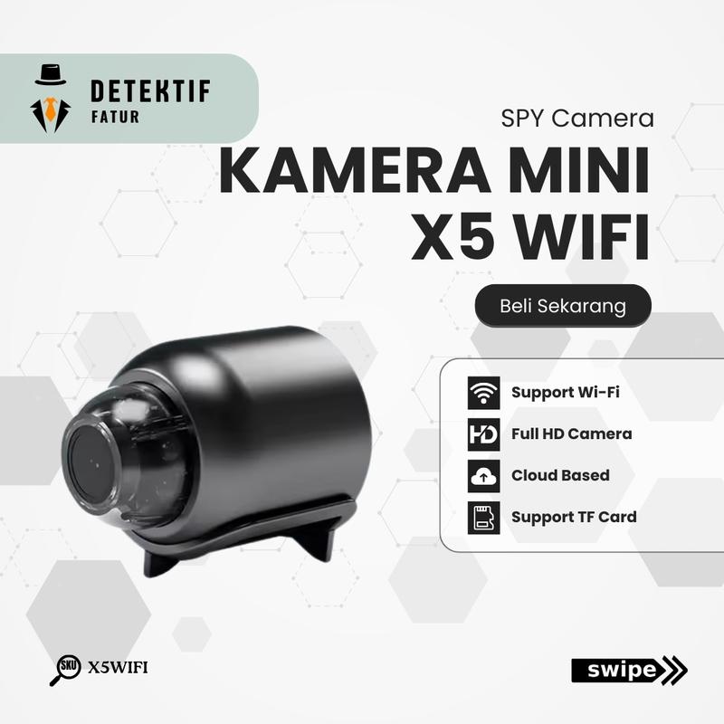 Kamera CCTV Wireless X5 App YSX Lite Mini Camera 1080P Smart IP Kamera ...