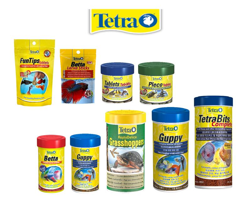 Tetra FunTips Tablets/Betta LarvaSticks/TabiMin Tablet/Pleco - TikTok ...