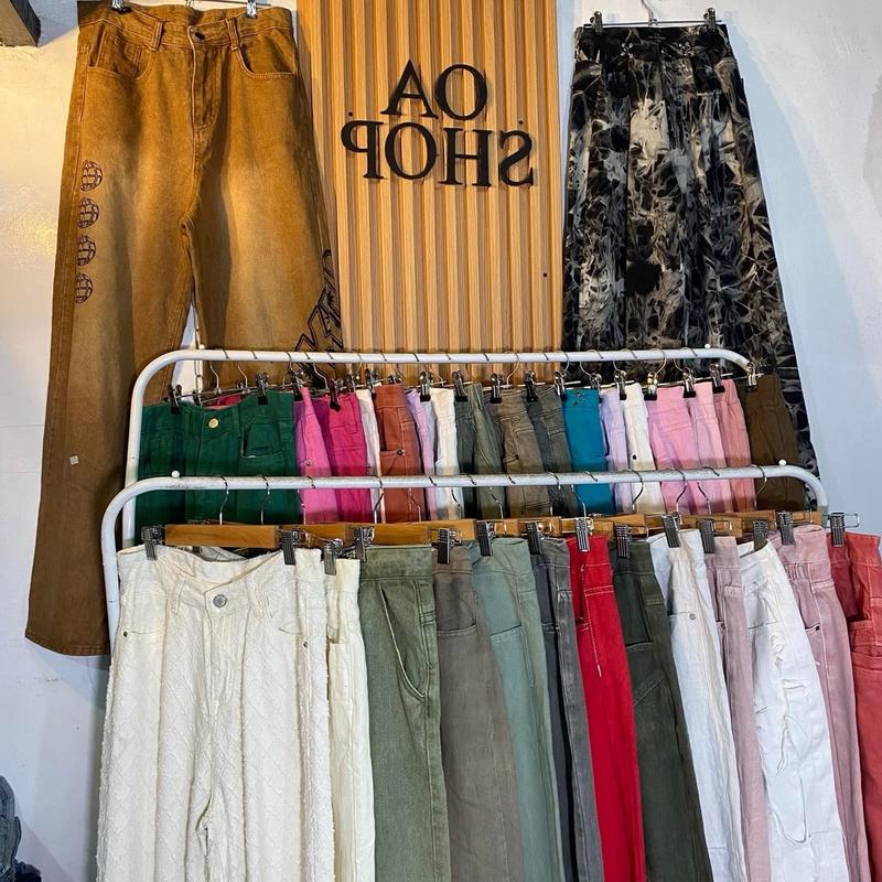 NEW ARRIVAL DENIM PANTS CLEAN CUT AND TATTERED - TikTok Shop Philippines