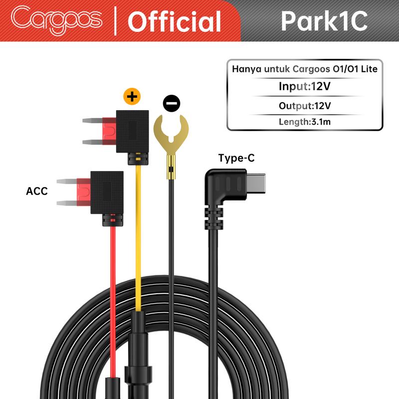[Grab] Cargoos Dash Cam Parking Monitoring Cable Power Cable - Shop ...