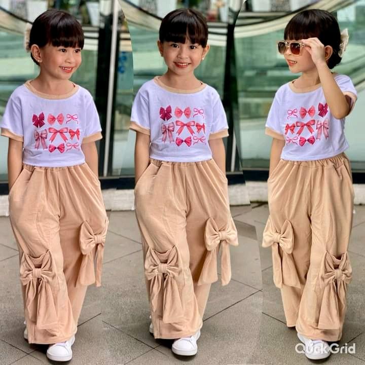 Bini Cargo Terno for Kids Girl (Fit 2-6 y/o) - Cotton Spande - TikTok ...