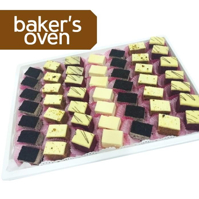 [Baker's Oven] Mini Cheesecake Platter (49-pcs) - TikTok Shop Singapore