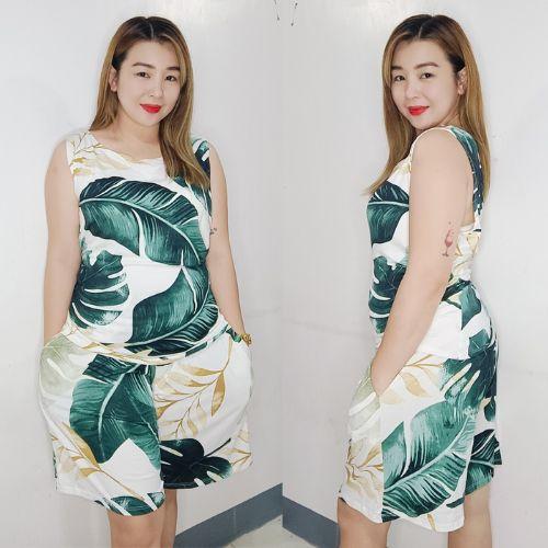 PLUS SIZE 2 POCKET TERNO SHORT SLEEVELESS CHOOSE YOUR EXACT DESIGN ...