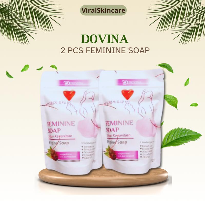 Dovina Bundling 2pcs Feminine Hygine Soap Perawatan Kewanitaan Sabun ...
