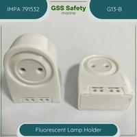 Jual IMPA 791532 Fluorescent Lamp Holder G13-B Fitting Lampu Kapal 300V ...
