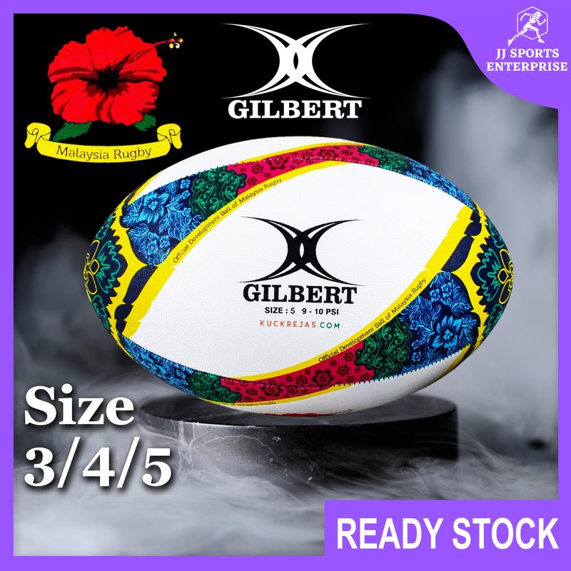 Gilbert GTR3000 GTR 3000 Songket Rugby Ball Wau Bulan Bola Ragbi ...