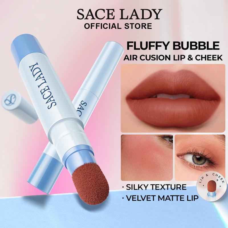 [LIVE] SACE LADY Matte Long Lasting Air Cushion Lip Velvet Silky ...