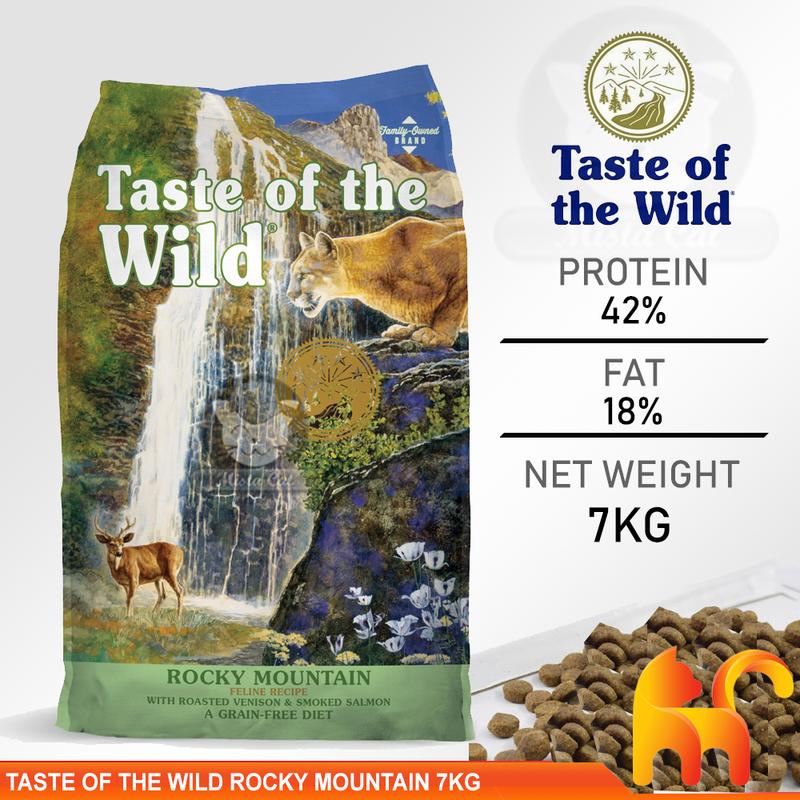 TOTW Taste of The Wild Rocky Mountain 7kg | Grain Free Cat Food ...