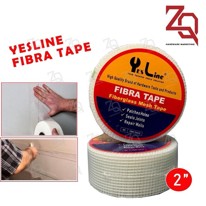 2 Inch x 40Mtr Self Adhesive Fiber Tape Partition Tape Drywall - TikTok ...