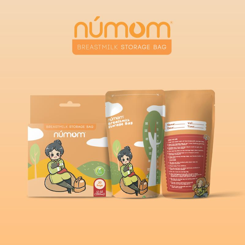 NUMOM STORAGE BAGS 12OZ|355 ML SIMPAN SUSU IBU - TikTok Shop Malaysia