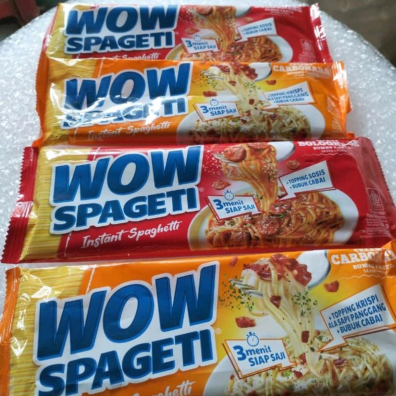 Spaghetti Wow 4 Pcs Rm 10 .88 - Makanan Ringan - Food - TikTok Shop ...