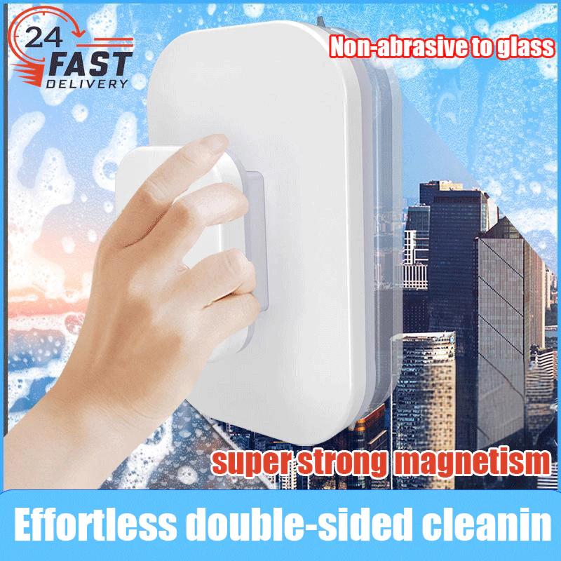 [Malaysia Spot] glass cleaner magnetic window cleaner Double-sided ...