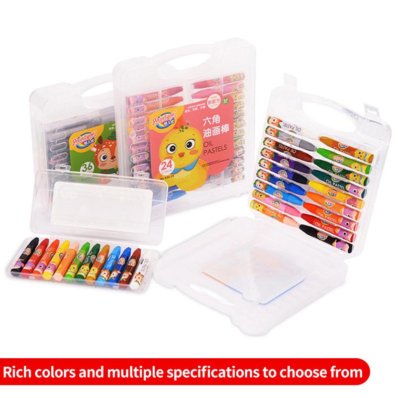 18/24/36 Colors Krayon Minyak Oil Pastel Crayon SchoolOil Pastels ...