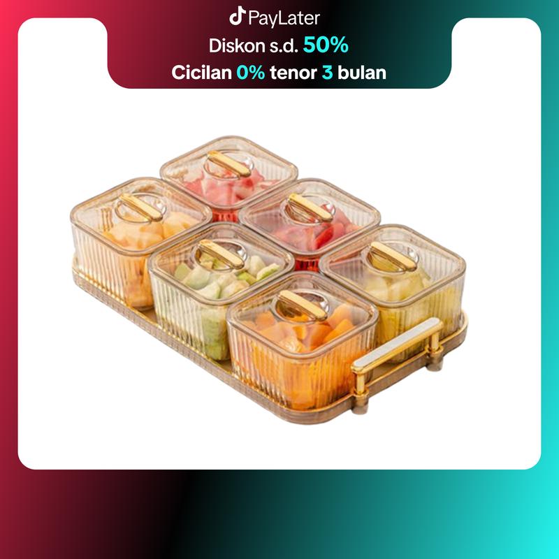 Muzy Snack Tray Snack Bowl Tempat Saji Snack Cemilan Kotak Makanan ...