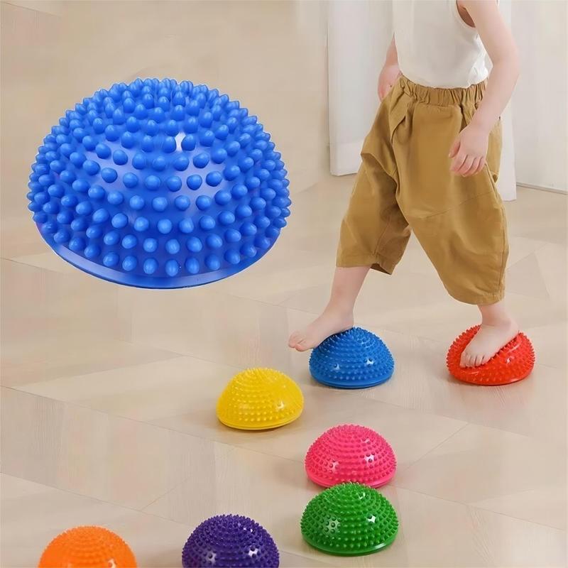 Gym Ball Spiky Half ball Balance Ball Yoga Ball Children Balance ...