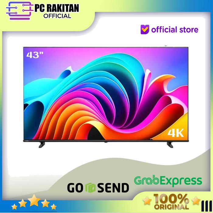 Promo HISENSE GOOGLE TV 43 INCH 4K -43A65N GARANSI RESMI Cicil 0% 3x ...