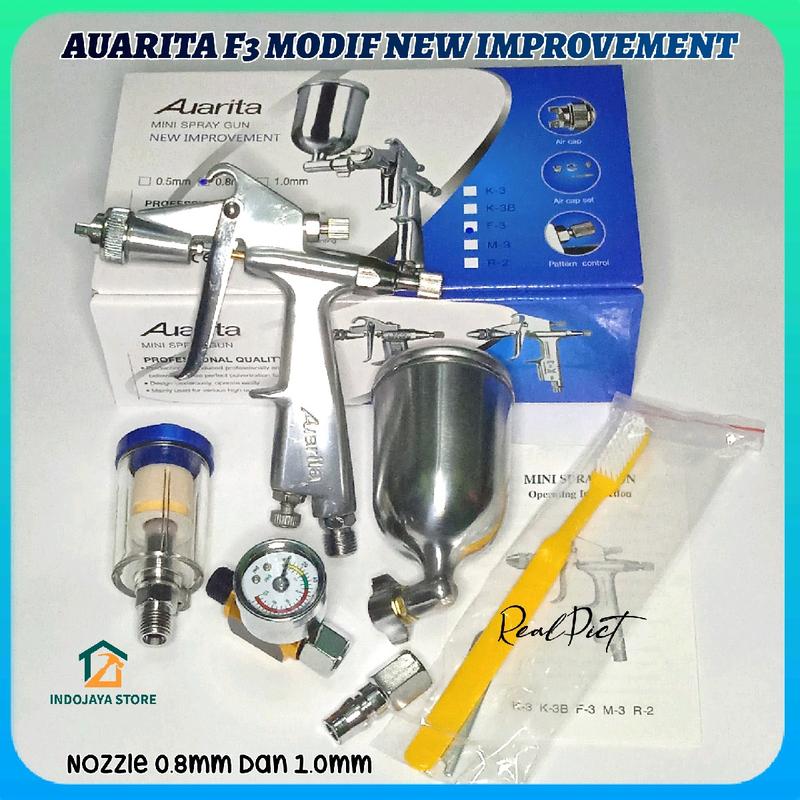1 Set Spray Gun Auarita F3 Modif New Improvement | F3 Standa - Shop ...