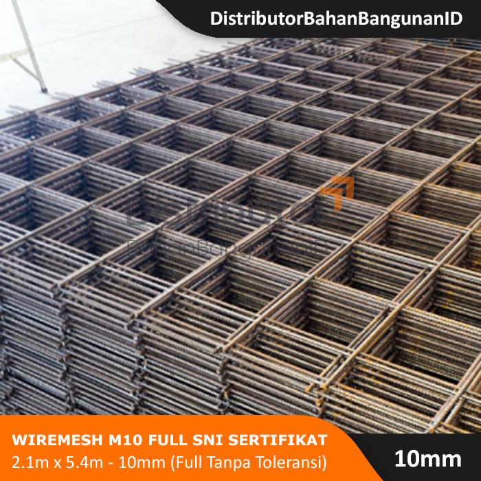 Jual Wiremesh M10 (10.0) 2.1m x 5.4m Full SNI Sertifikat Tebal 10mm ...