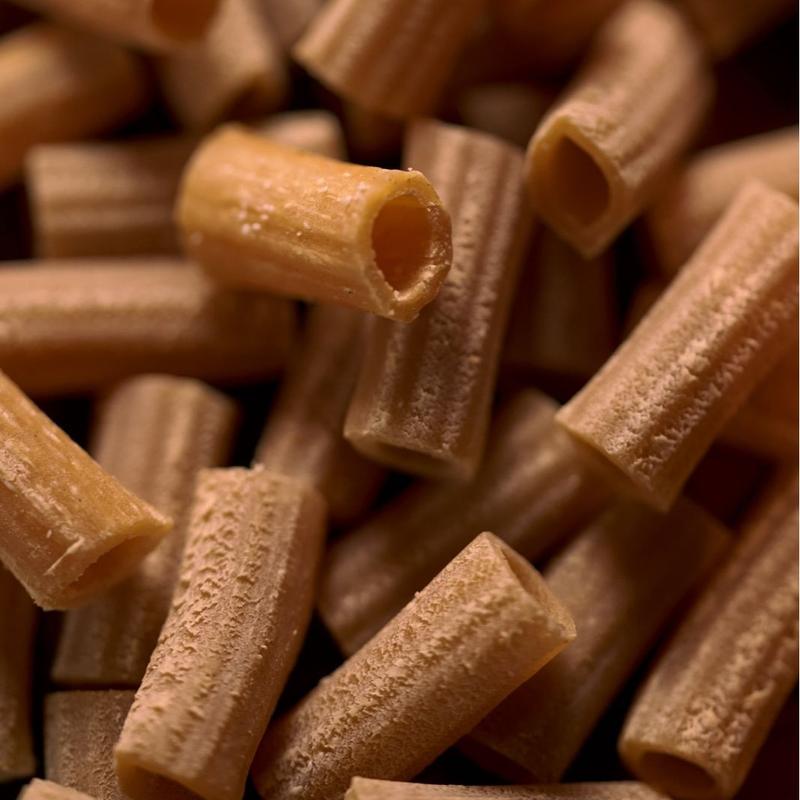 FRESH PASTA Mezzi Rigatoni Home made Semolina 300 gram - Shop | Tokopedia